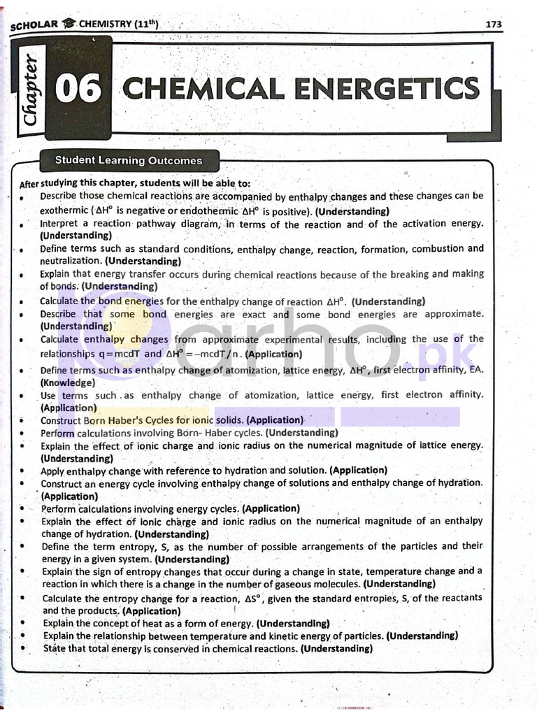 11th Class Chemistry Chapter 6 Notes | PDF
