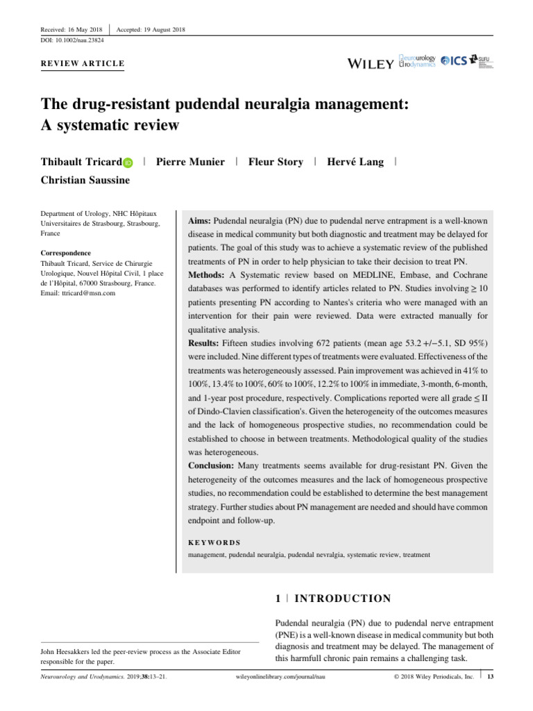 Tricard 2018 PN | PDF | Medical Specialties | Clinical Medicine