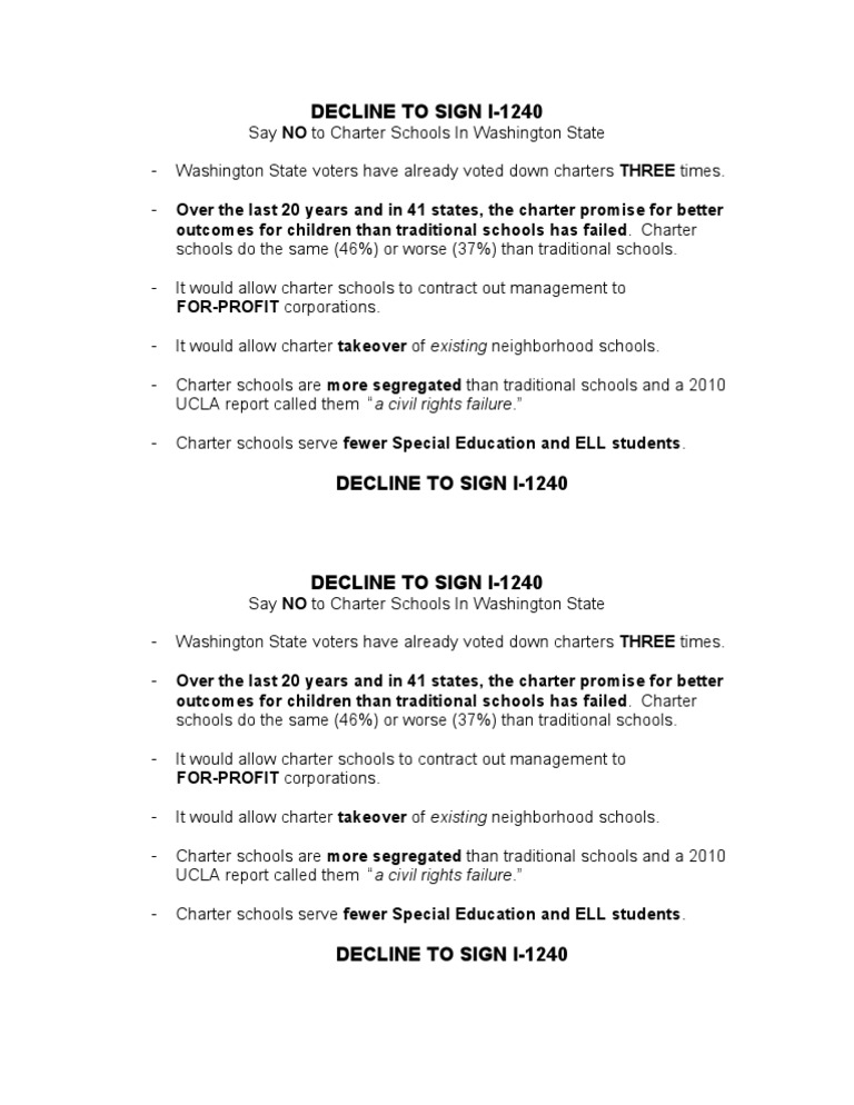 Decline To Sign | PDF