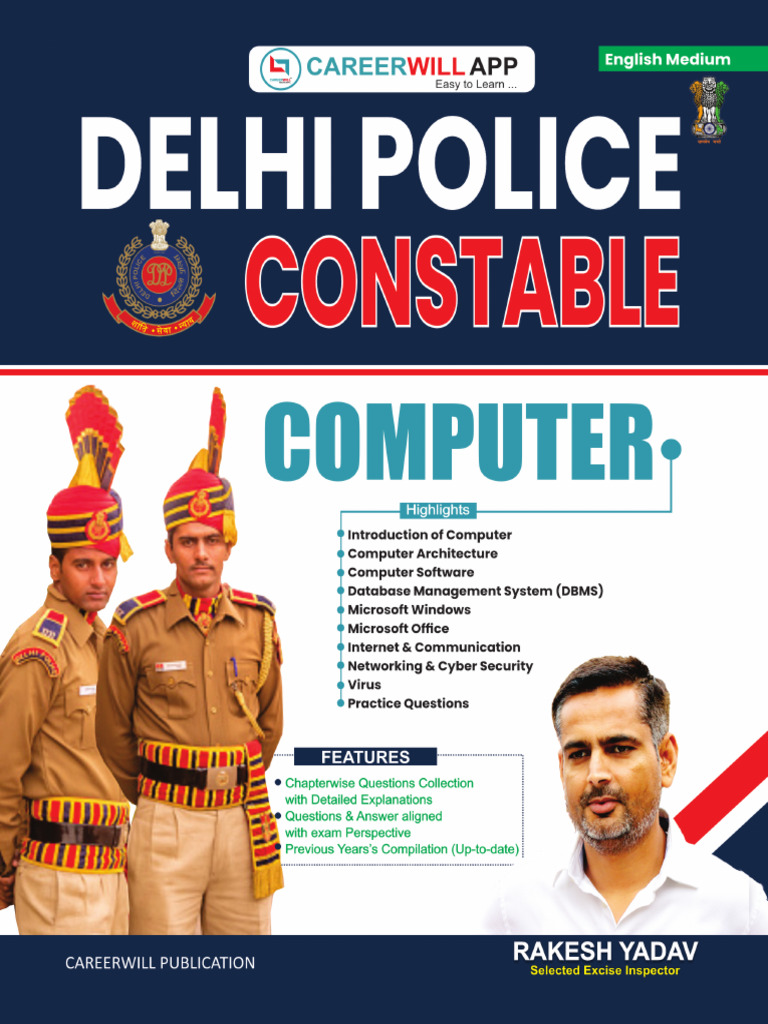 SSC Delhi Police Constable_Computer_English Medium_CareerWill | PDF