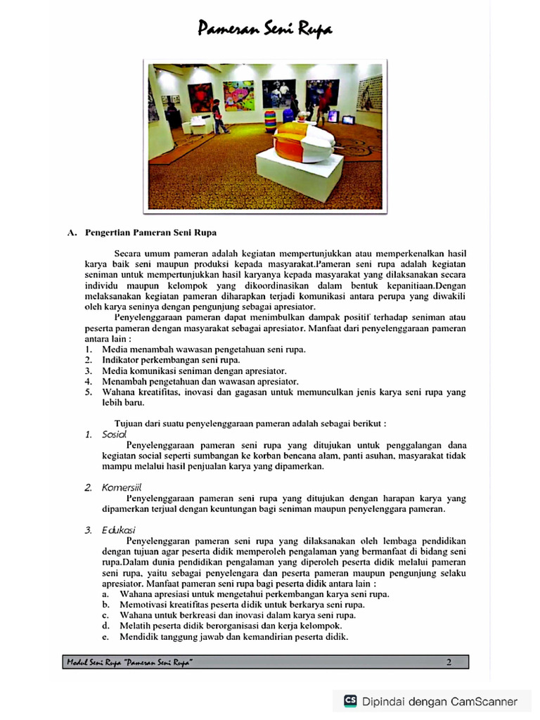 Modul Seni | PDF