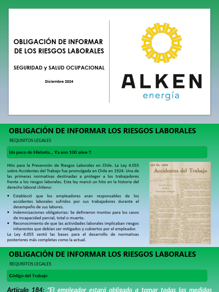 00. Alken - ODI 2024 | PDF | Derecho laboral | Seguridad y salud ...