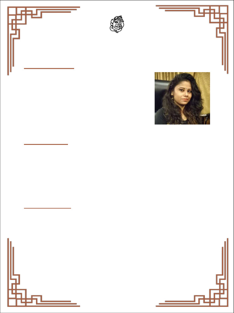 Roshni Biodata | PDF