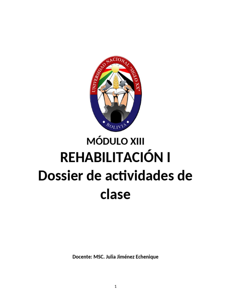 DOSSIER Ejercicios de Clase Módulo 12 | PDF | Invalidez | Sicología