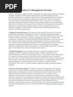 Unilever's Operations Management Strategies | PDF | Operations ...