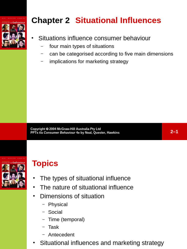 Understanding Situational Influences in Consumer Behavior | PDF ...