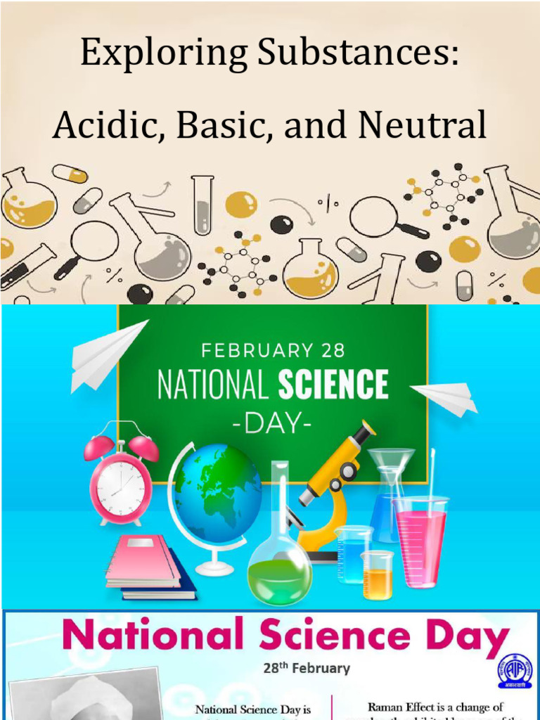 Exploring Substances Acid Bases and Neutral | PDF