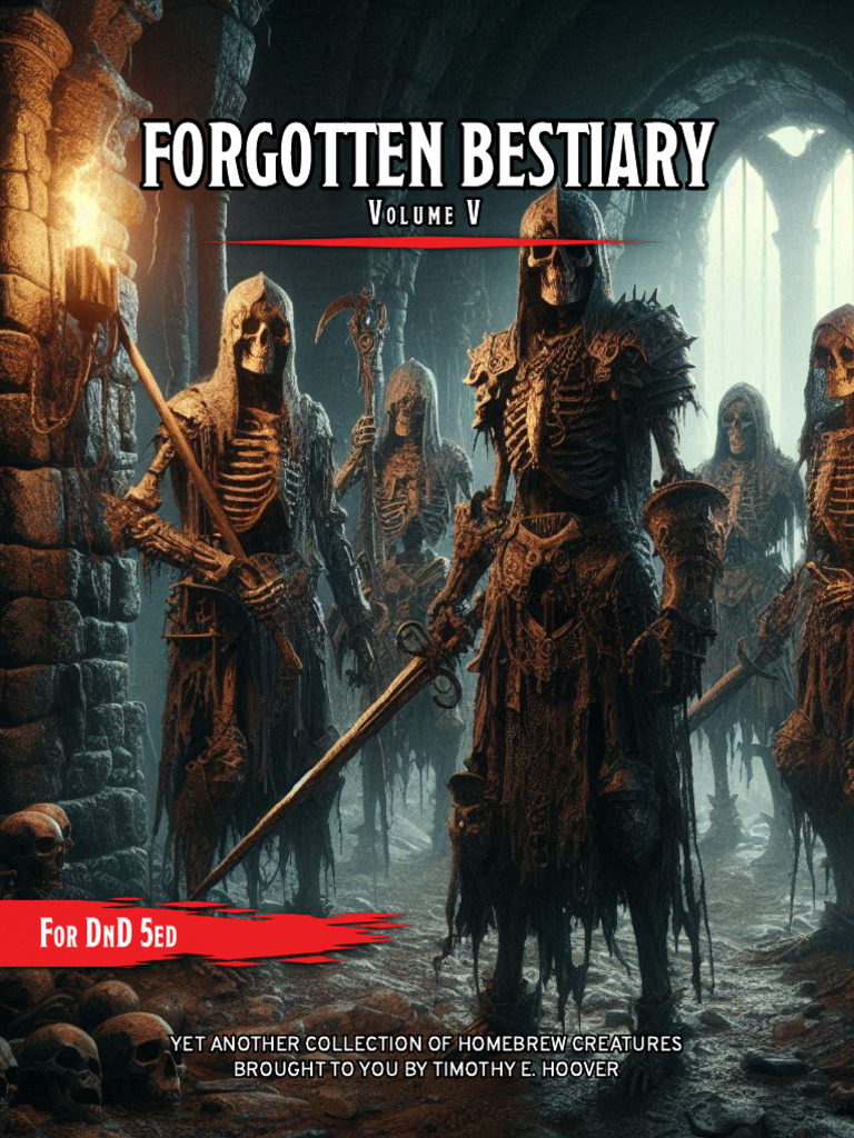 Forgotten Bestiary 5 | PDF