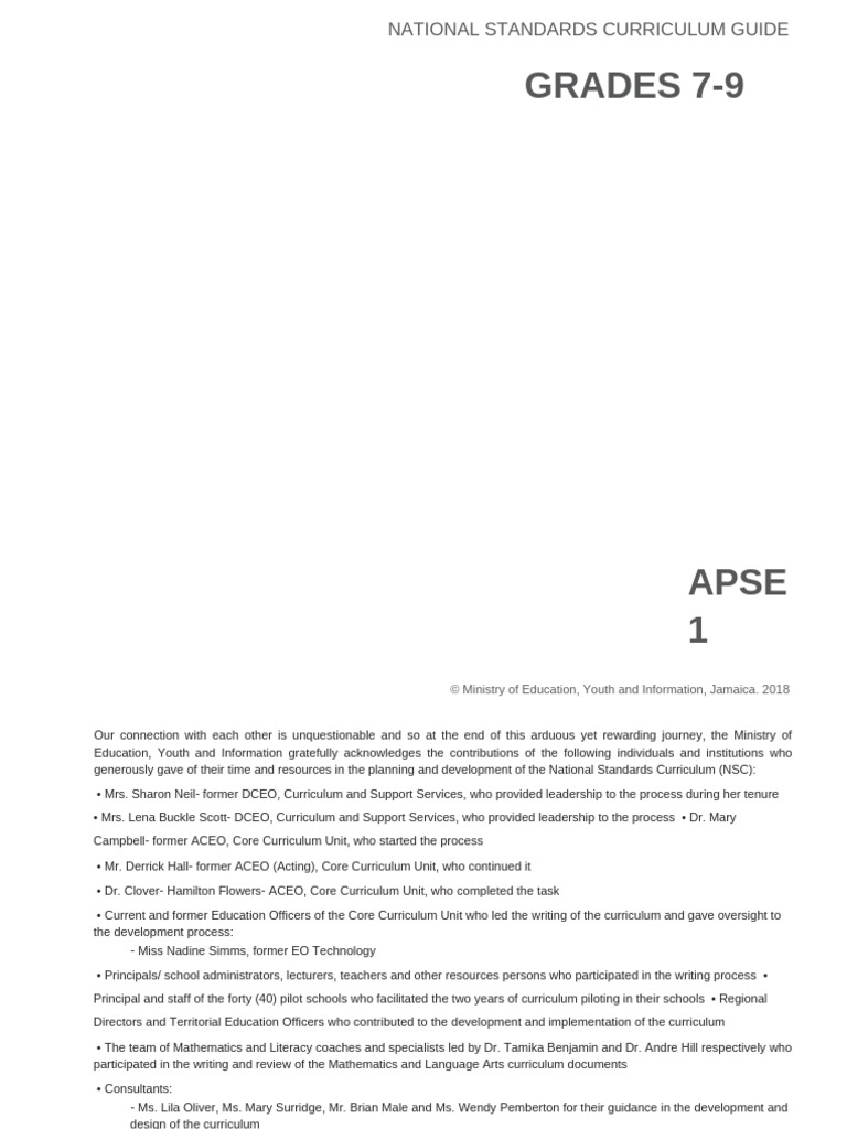 Moe Nsc Information Technology Grades 7 9 Nov 2018 | PDF | Educational ...