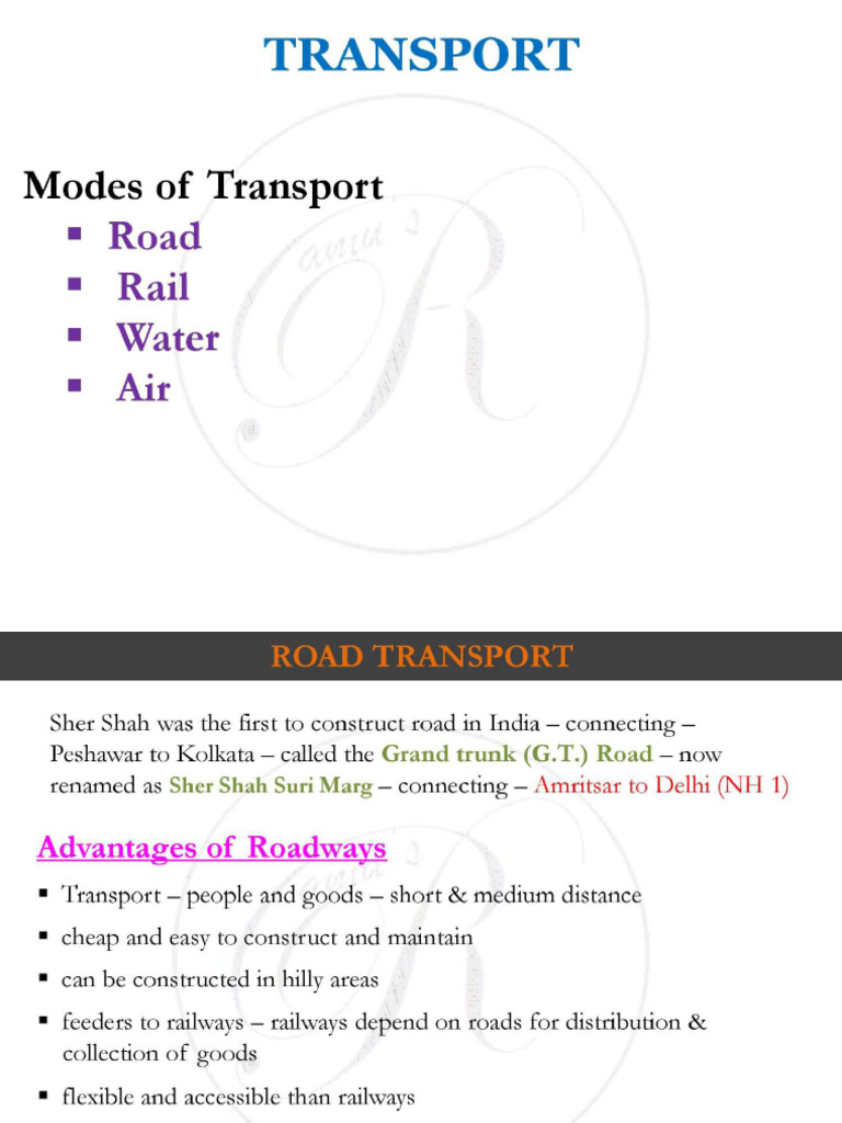 Transport | PDF