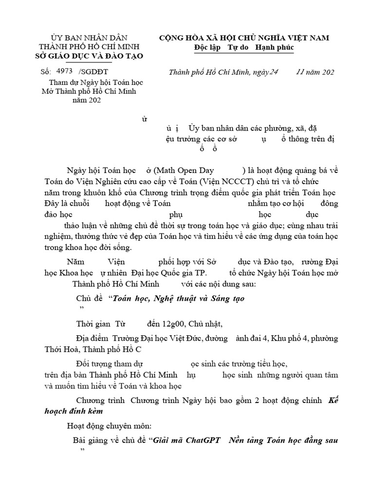 4973_4973_GDDT - Ngay Hoi Toan Hoc Mo 2025 | PDF