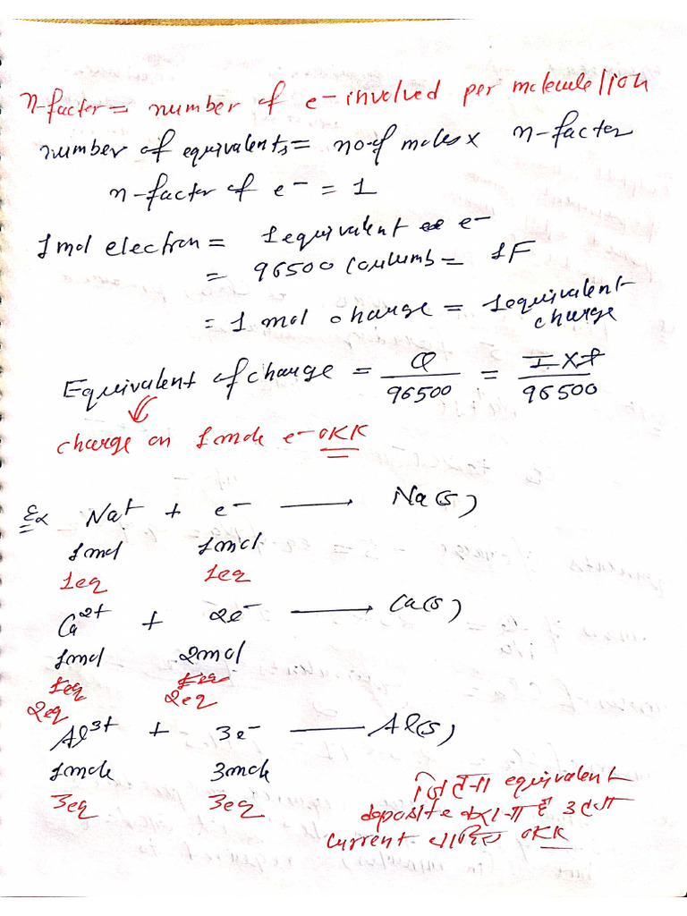 Electrolytic Cell & Conductance (1) | PDF