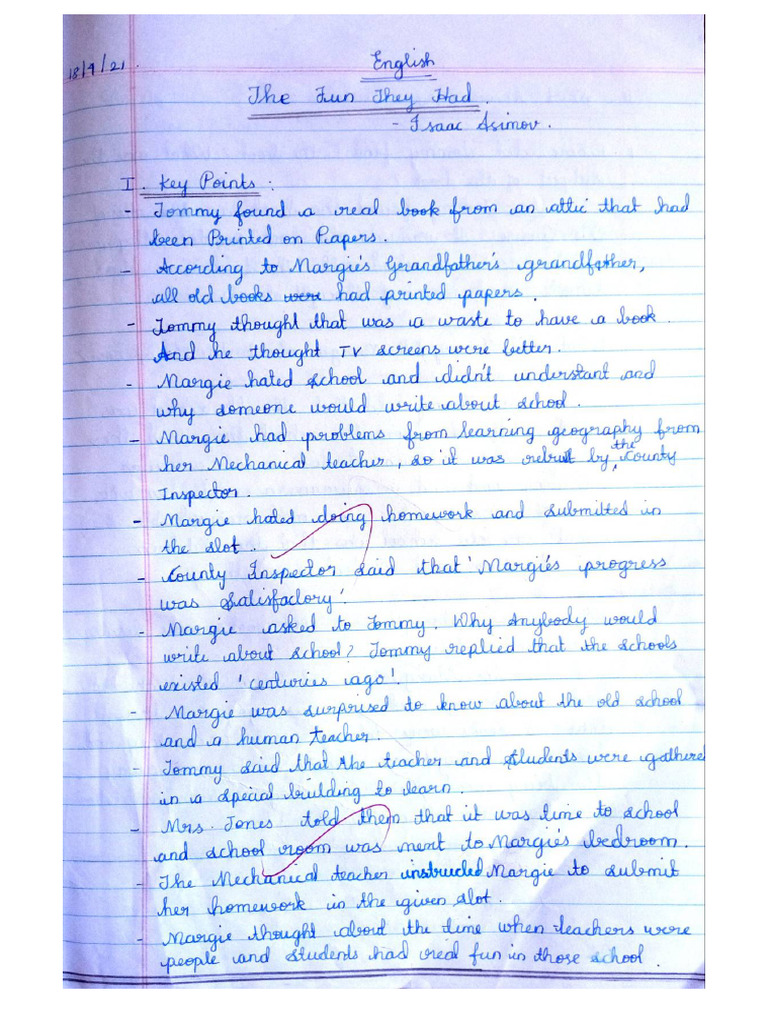 Eng CW and Running Notes | PDF