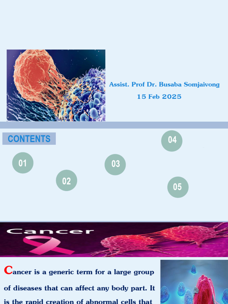 Oncology Insights: Cancer Care in Thailand | PDF | Cancer | Oncology