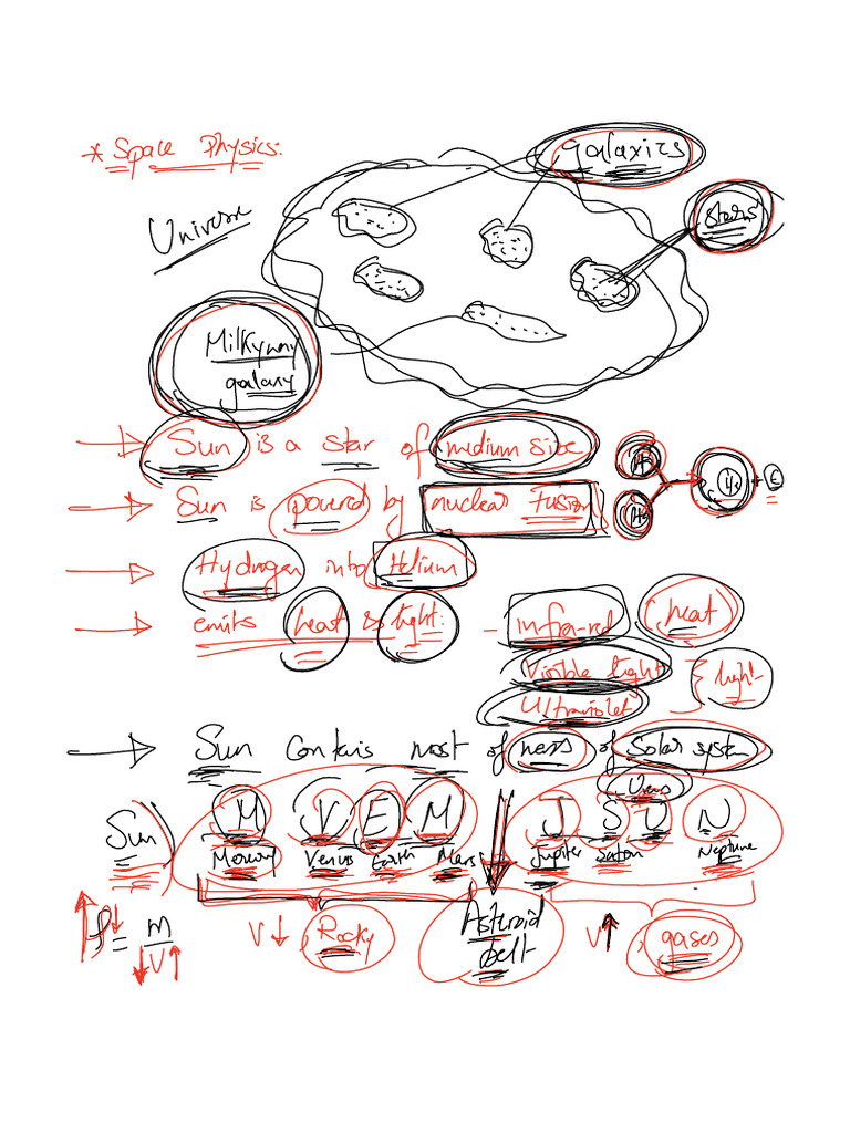 Space Physics Class Notes | PDF