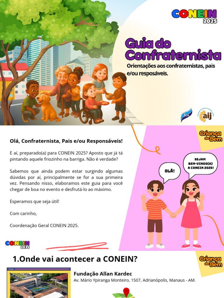 Guia Do Confraternista Conein 2025 | PDF