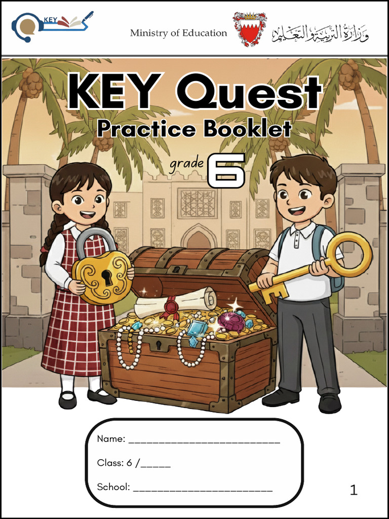 KEY Quest Booklet Practice Booklet | PDF | Bahrain | Verb