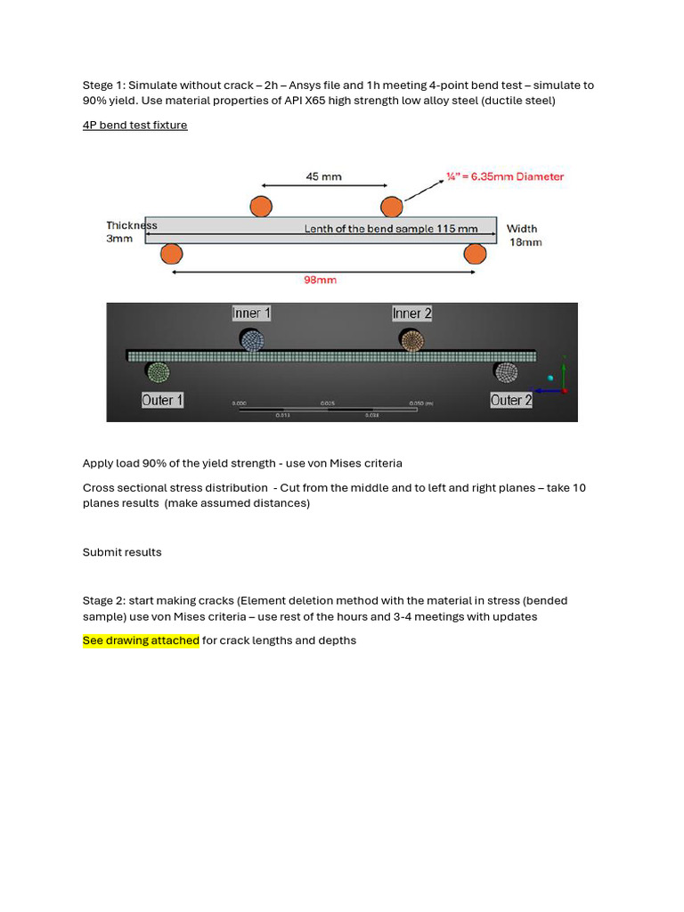 Ansys - Crack Simulations and Stress Relaxation Analysis | PDF ...