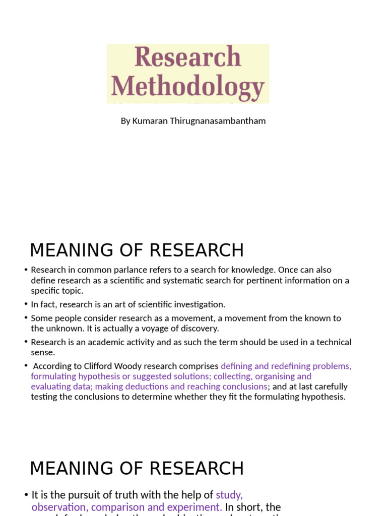 Understanding Research: Definitions & Types | PDF | Prior Art | Copyright