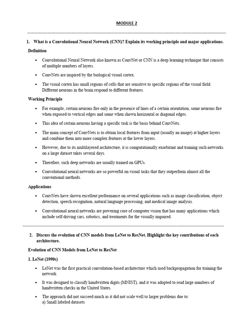 Module 2 dlml (1) | PDF | Computational Neuroscience | Applied Mathematics