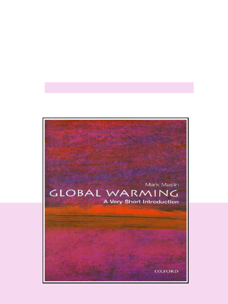 Global Warming A Very Short Introduction 2nd Ed Maslin Mark Complete ...