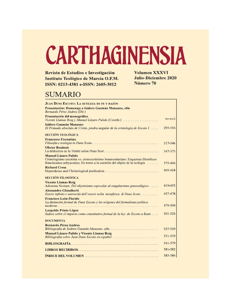 Carth 70 4 Richard Cross_Dependence and Christological Predication | PDF