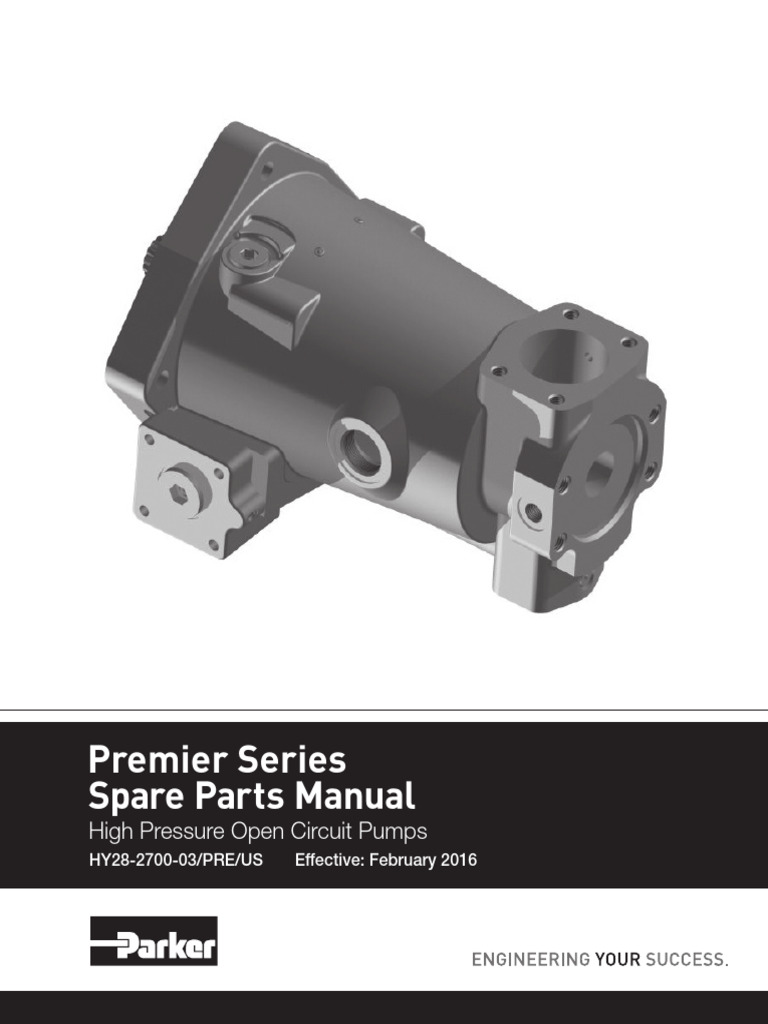 Premier Series Spare Parts Manual | PDF | Indemnity | Legal Liability