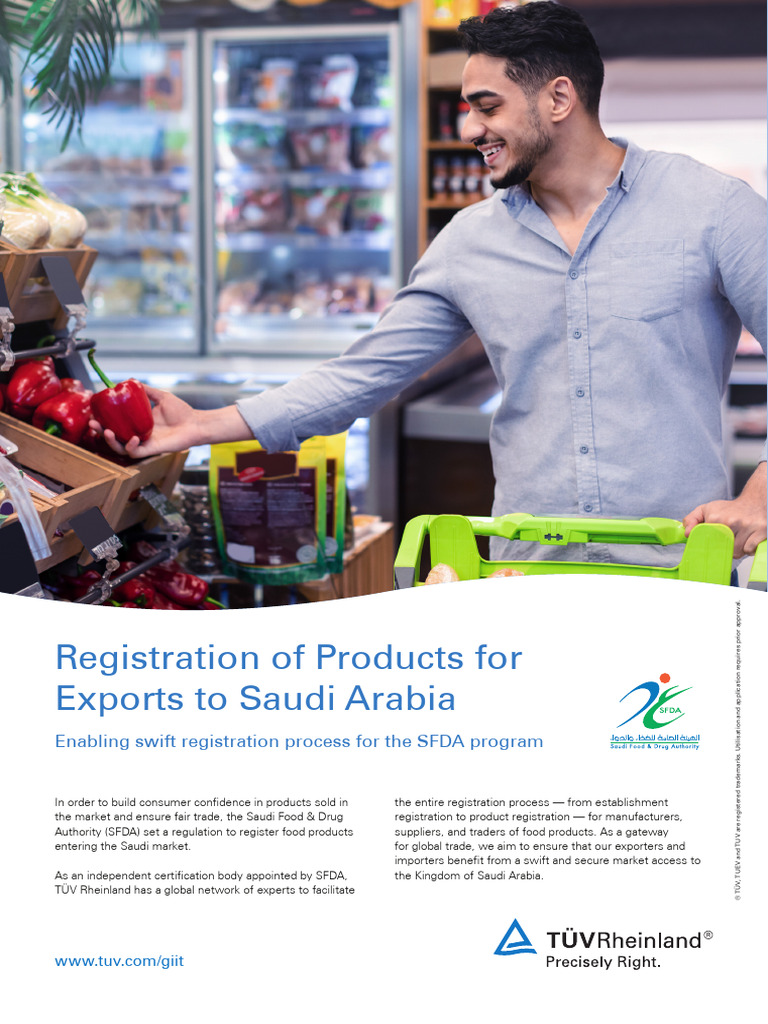 Sfda Food Registration Product Sheet | PDF | Economies