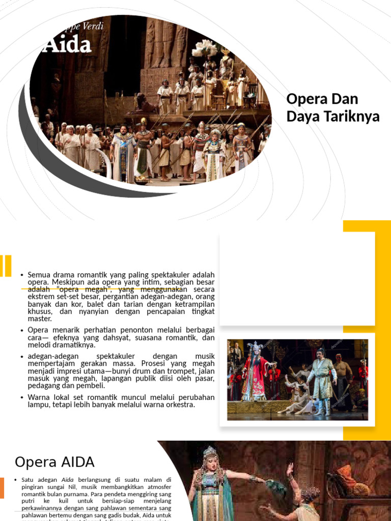 Daya Tarik dan Sejarah Opera | PDF