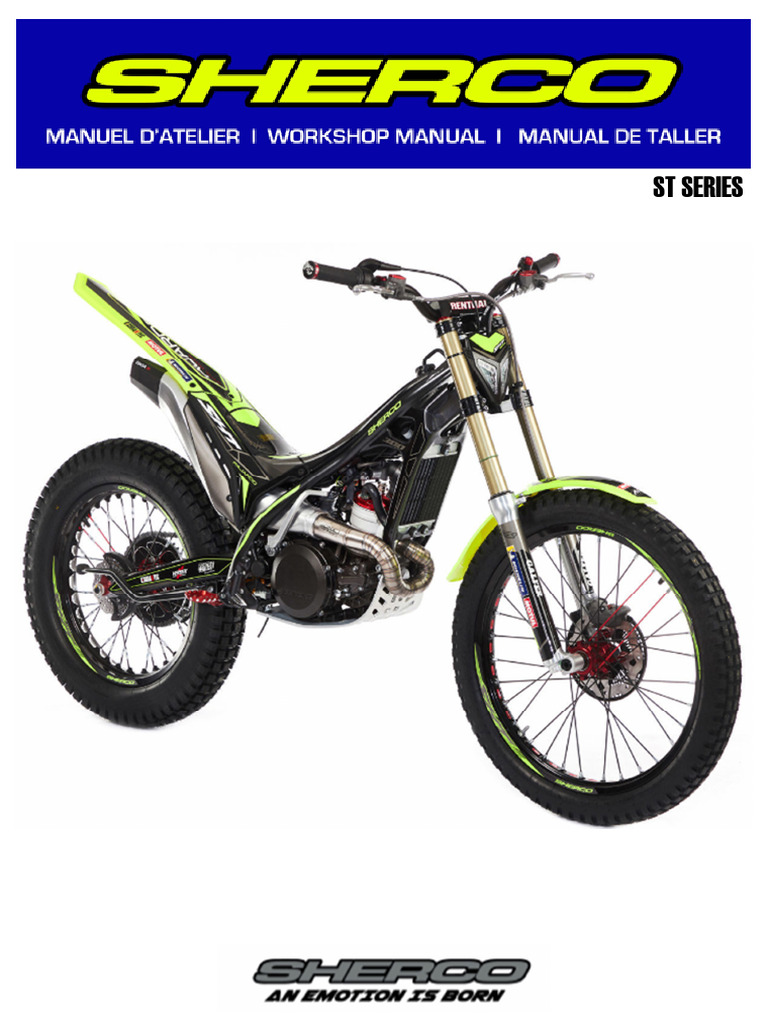 ST Series Workshop Manual Overview | PDF | Piston | Clutch
