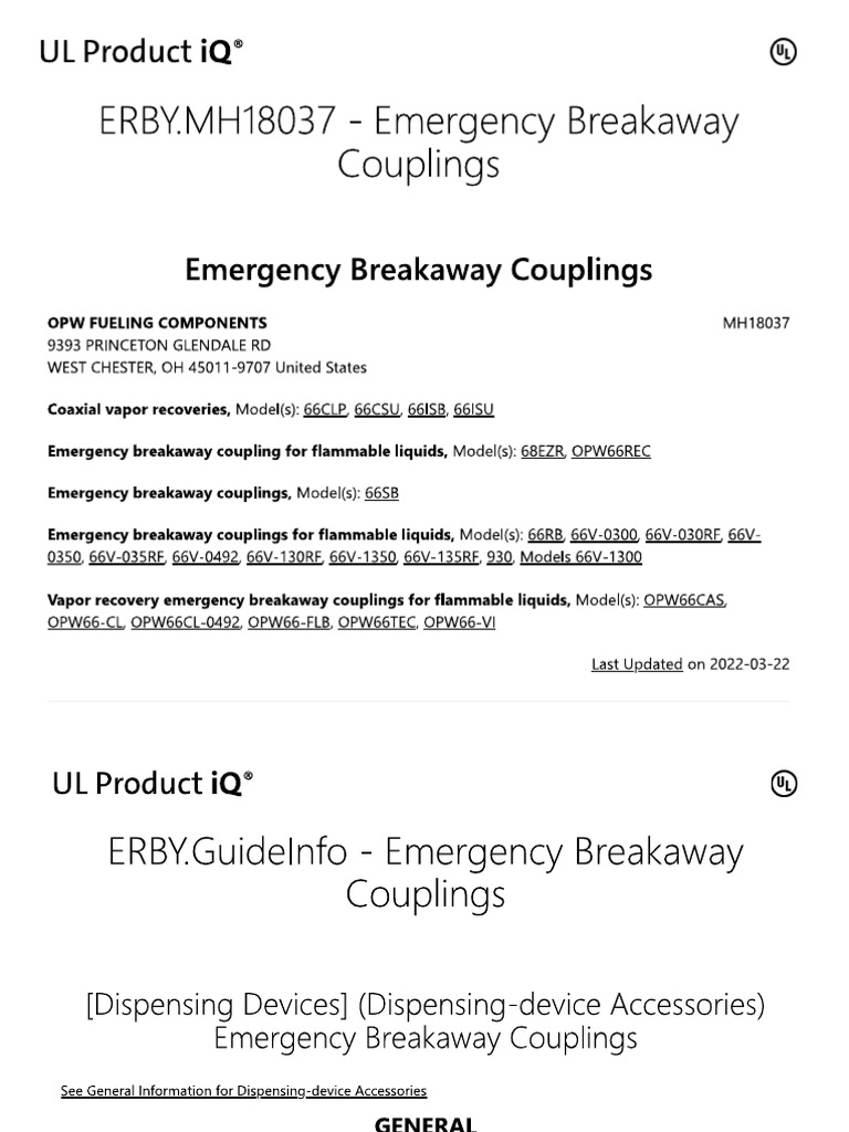 Breakaway Opw | PDF