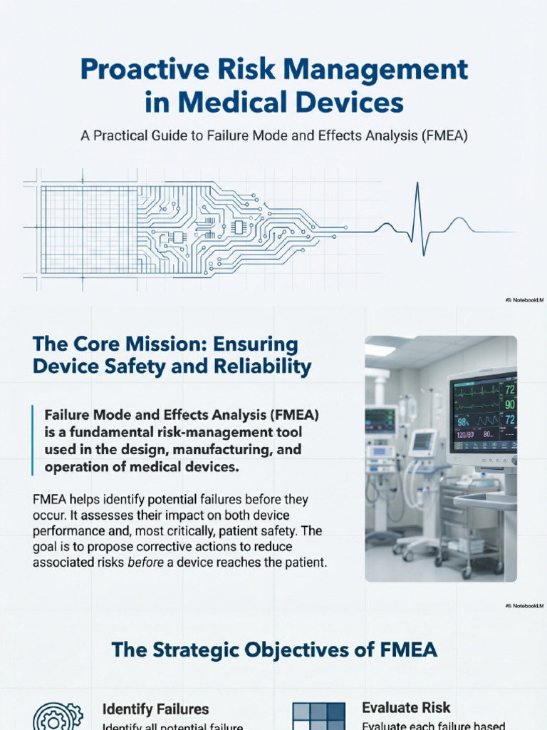 FMEA Medical Device Safety | PDF
