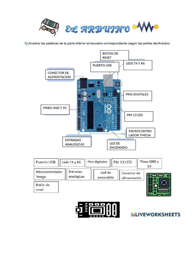 Partes de Un Arduino | PDF
