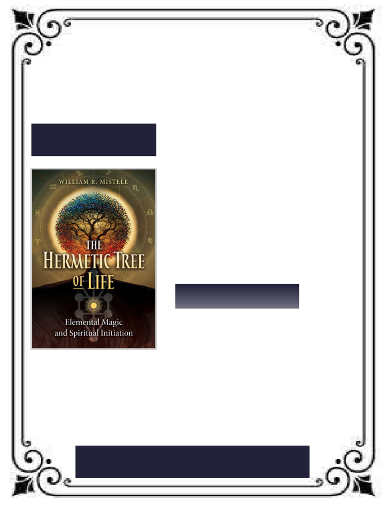 The Hermetic Tree of Life 2nd Edition William R. Mistele eBook test ...
