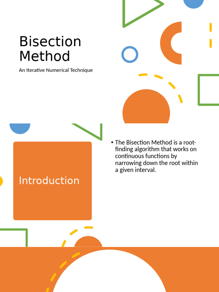 Bisection Method for Root Finding | PDF