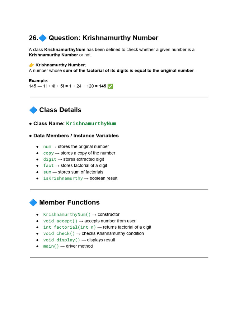 Class 11 Computer Project by Areebah-2 | PDF | Constructor (Object ...