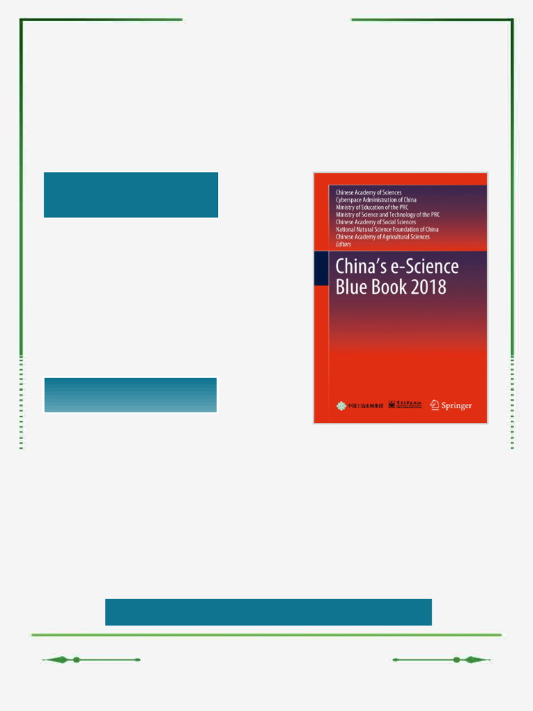 China s e Science Blue Book 2018 eBook official digital version | PDF ...