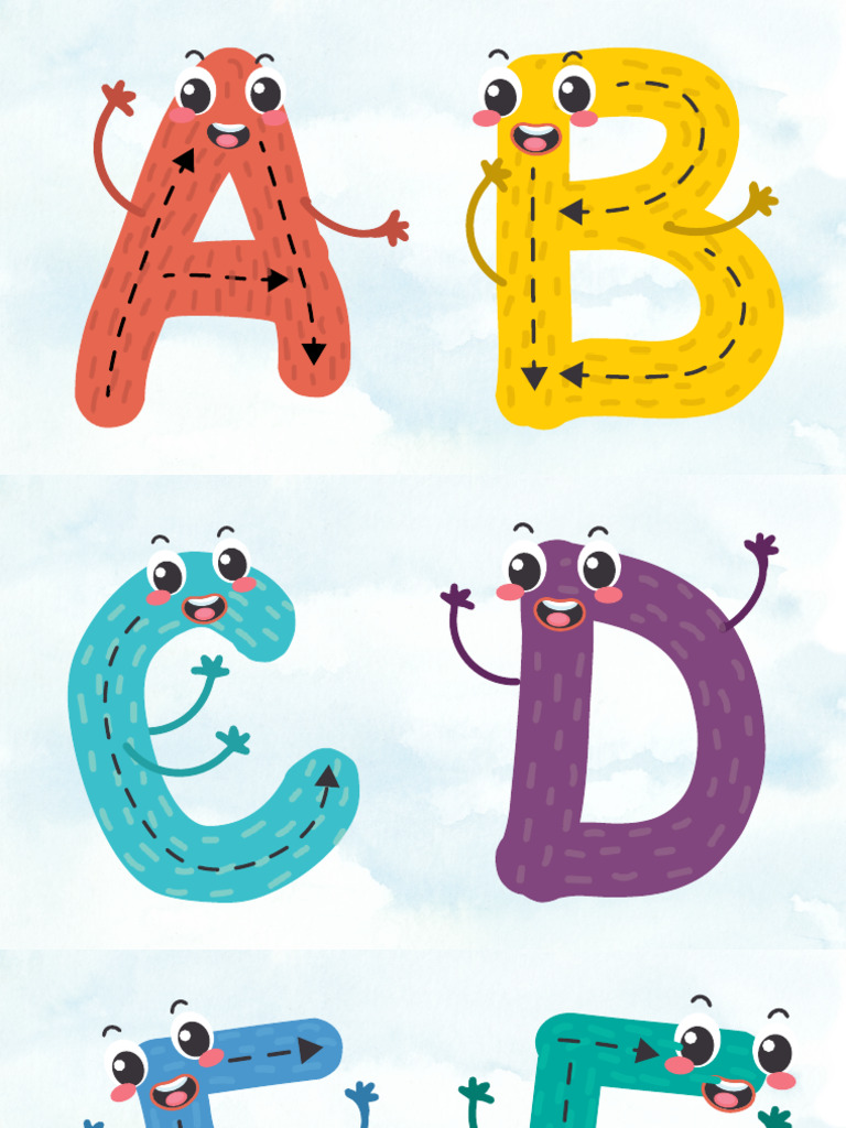 Alphabet in English 5 | PDF
