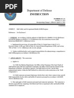 DOD Instruction 6055.11: EMF Safety Policy | PDF | Hertz ...