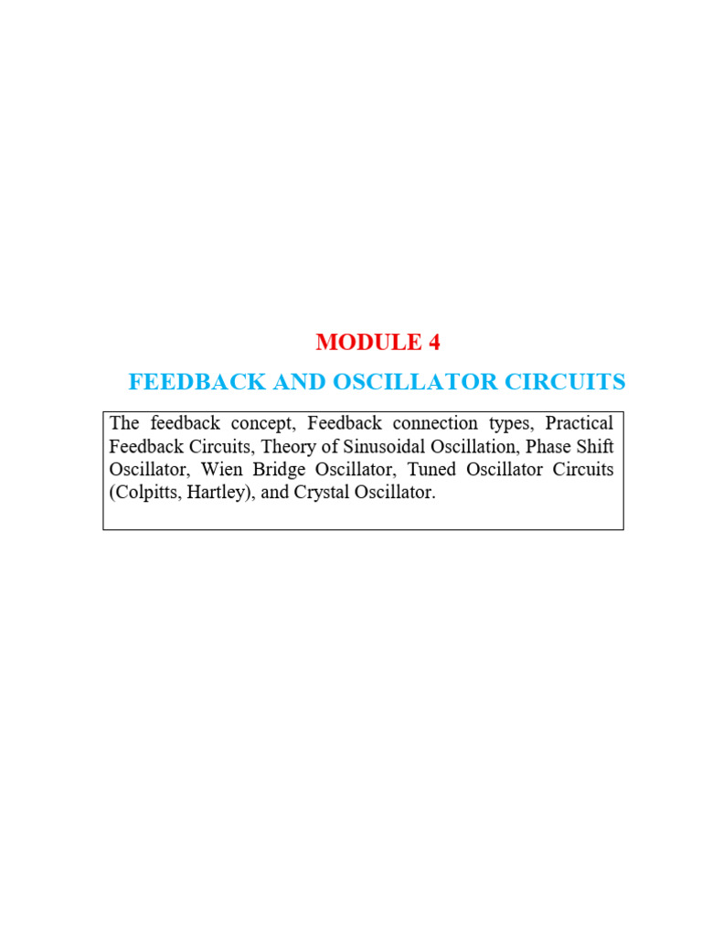 Module 4 note (1) | PDF