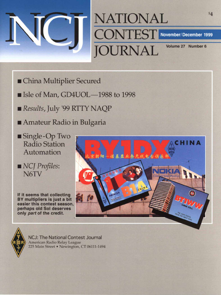 n 199911 | PDF | Information And Communications Technology | Amateur Radio