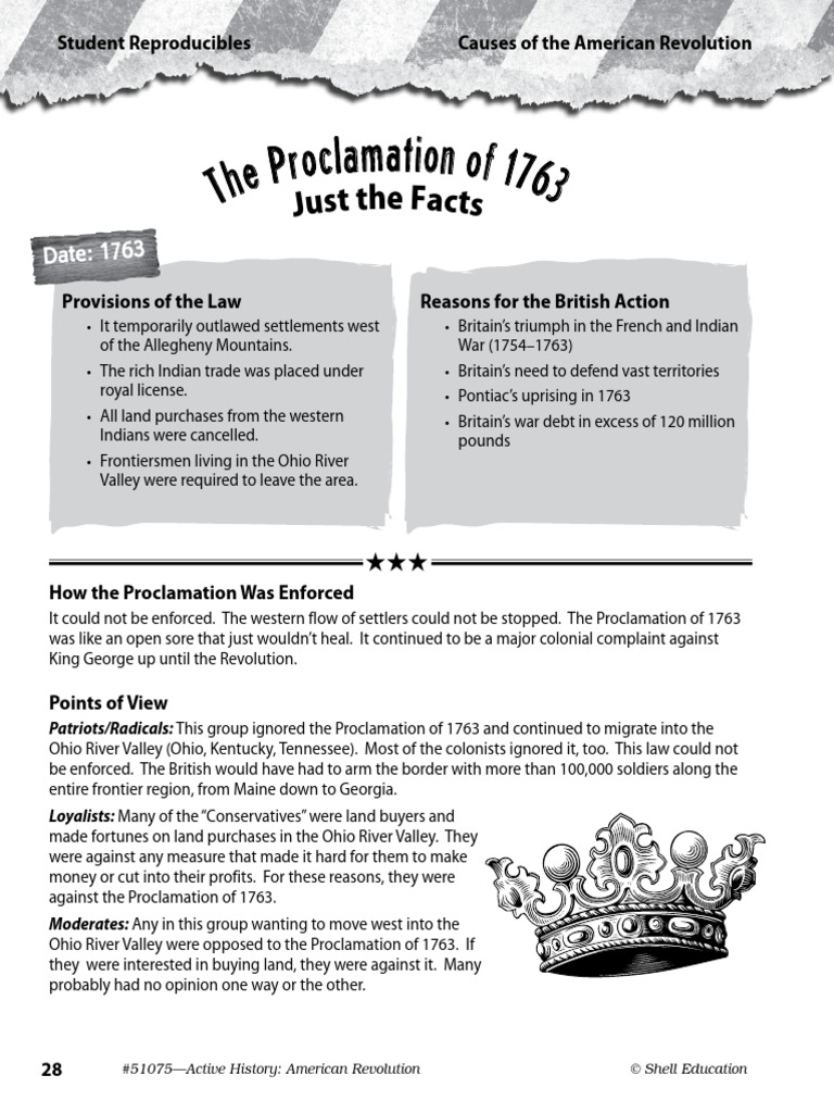 proclamation of 1763 | PDF | British Empire | American Revolution