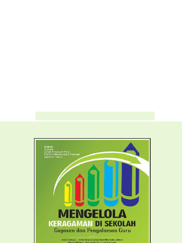 (Ebook) Mengelola Keragaman di Sekolah: Gagasan dan Pengalaman Guru by ...