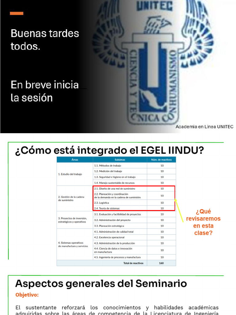 PPT Open Class Semana 4_Oct 2025 V1 | PDF | Logística | Presupuesto