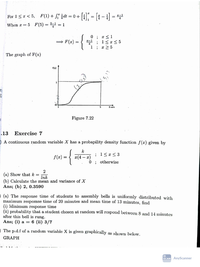 Continuous Random | PDF