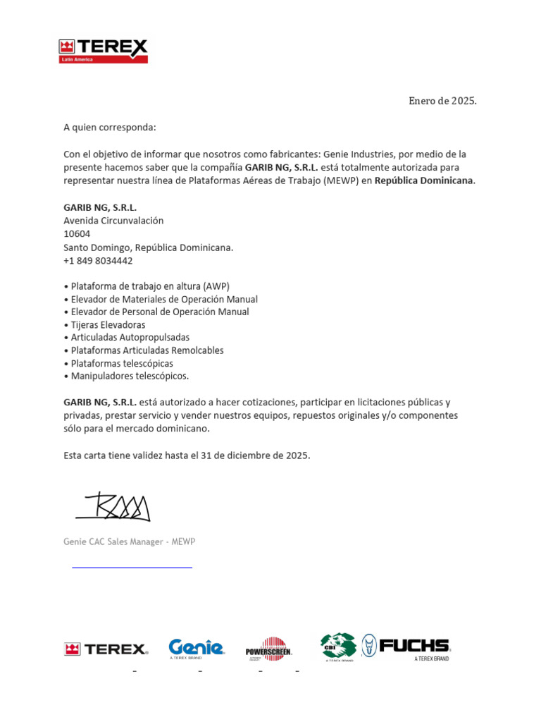 Carta Genie Garib Ng Srl 2025 | PDF