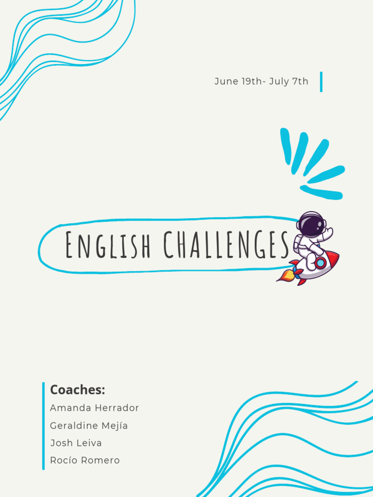 English Challenges | PDF | Verb | Noun