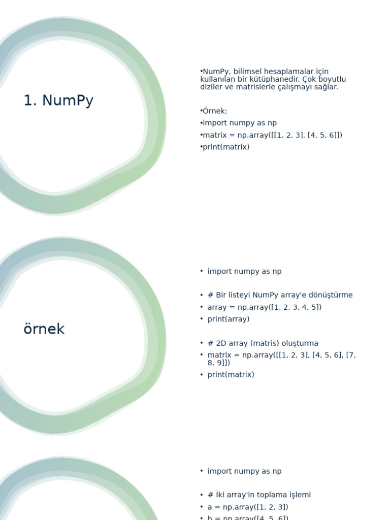 kütüphaneler | PDF