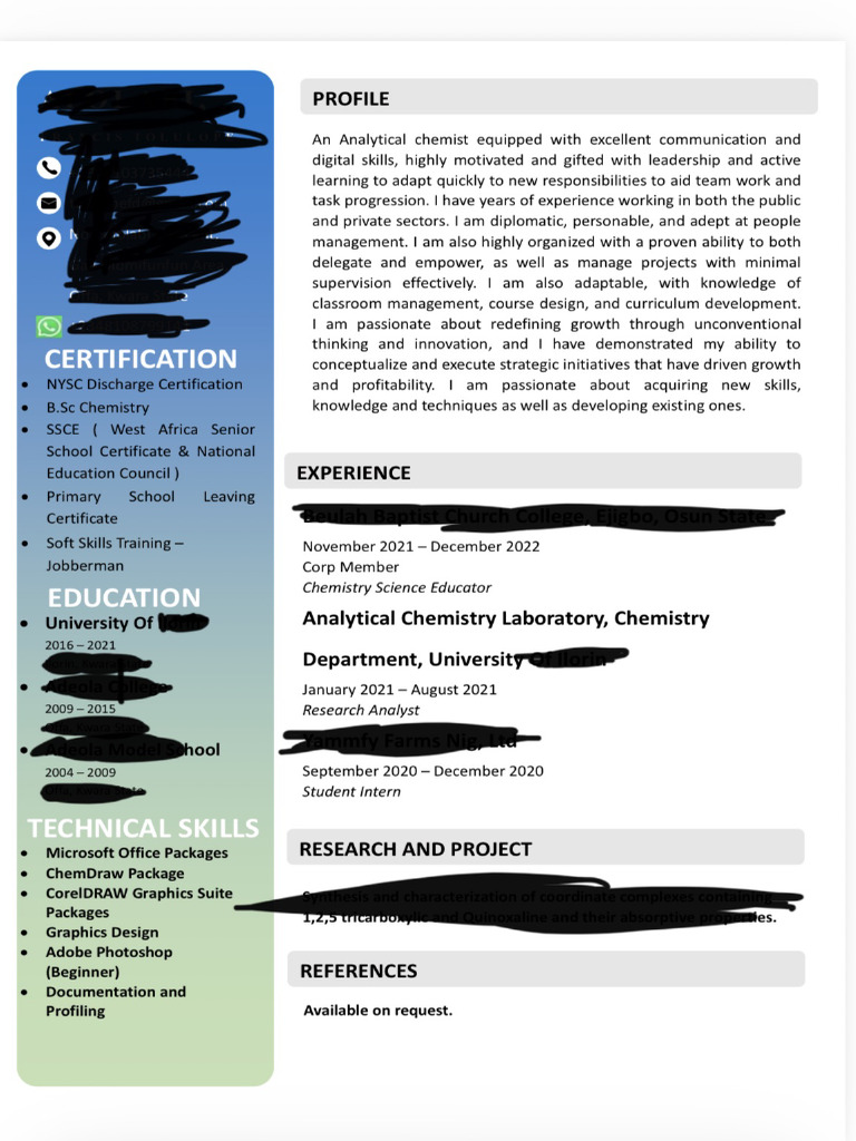 How to write CV | PDF