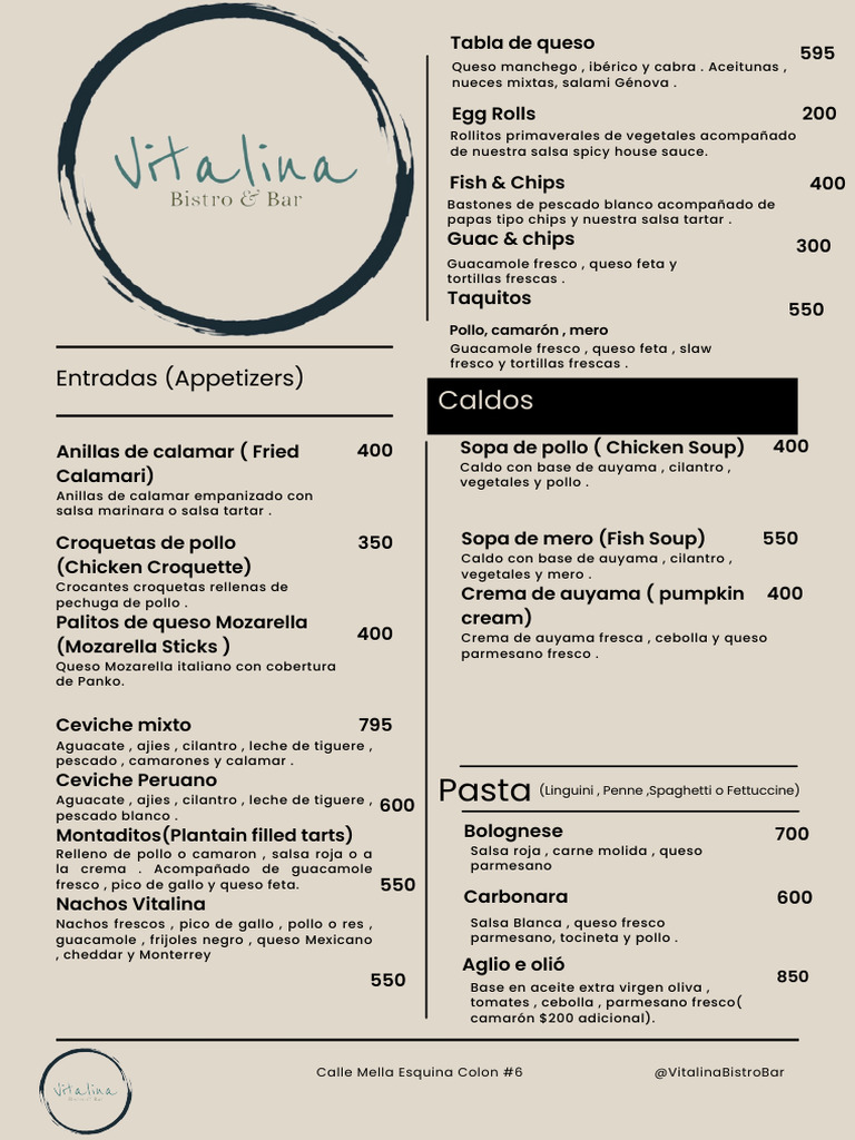 Menú Variado de Entradas y Platos Principales | PDF | ensalada | Cilantro